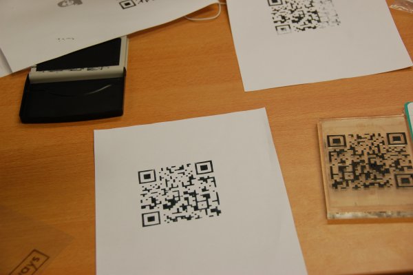 3D printed QR code stamps - Shapeways Blog