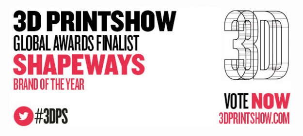 The 3D Printshow Global Awards - Vote for Shapeways - Shapeways Blog