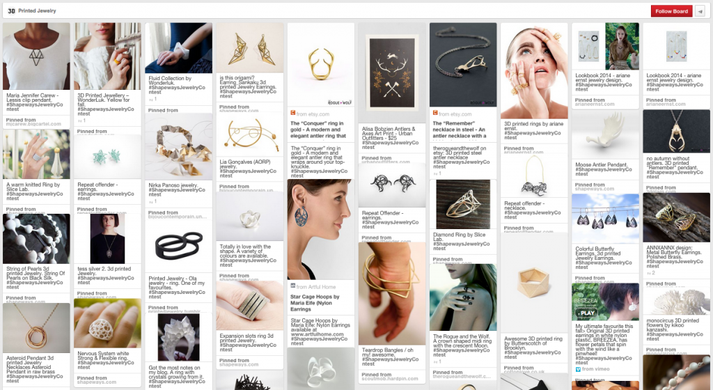 Fall Finds Pinterest Contest Winners! - Shapeways Blog