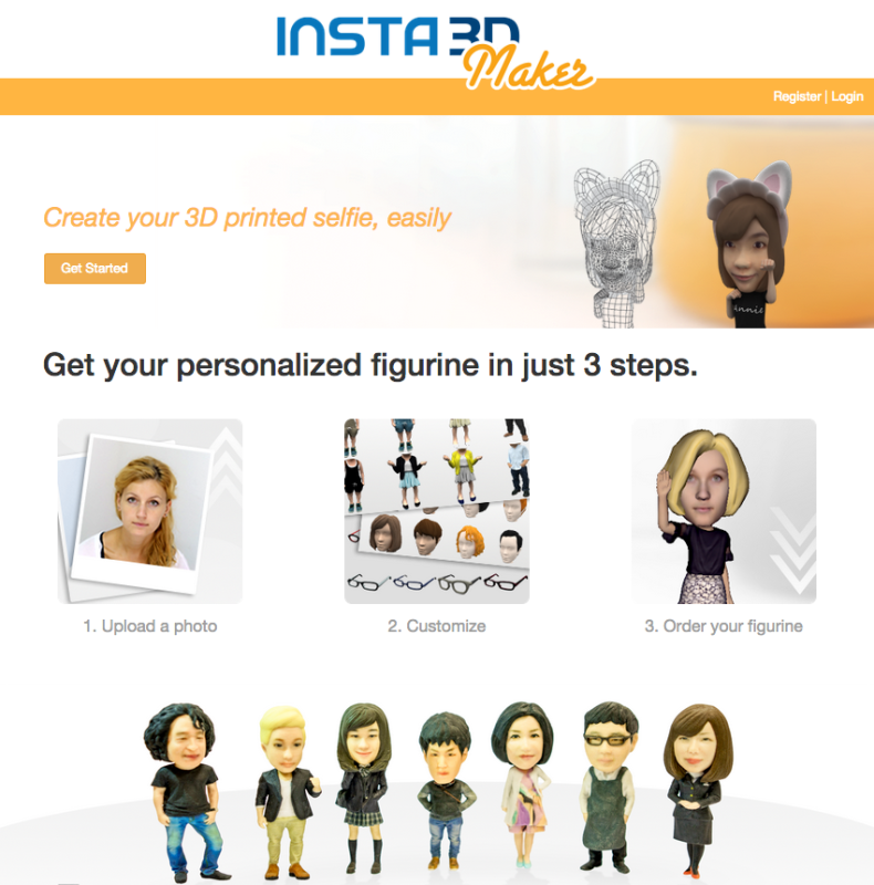 Turn your selfie into a customizable figurine with Insta3D Maker ...