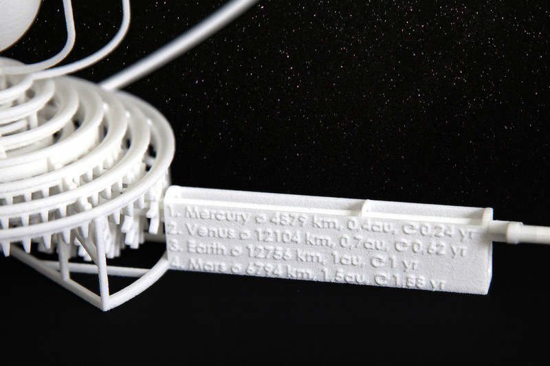 3D Printed Solar System: A Rotating Mini Planetarium - Shapeways Blog