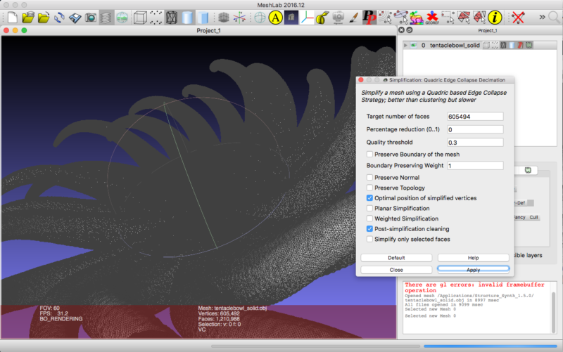 Repair and Prep Structure Synth Models - mathgrrl