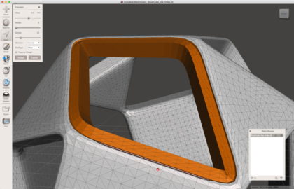 Targeted Thickening with Meshmixer - mathgrrl