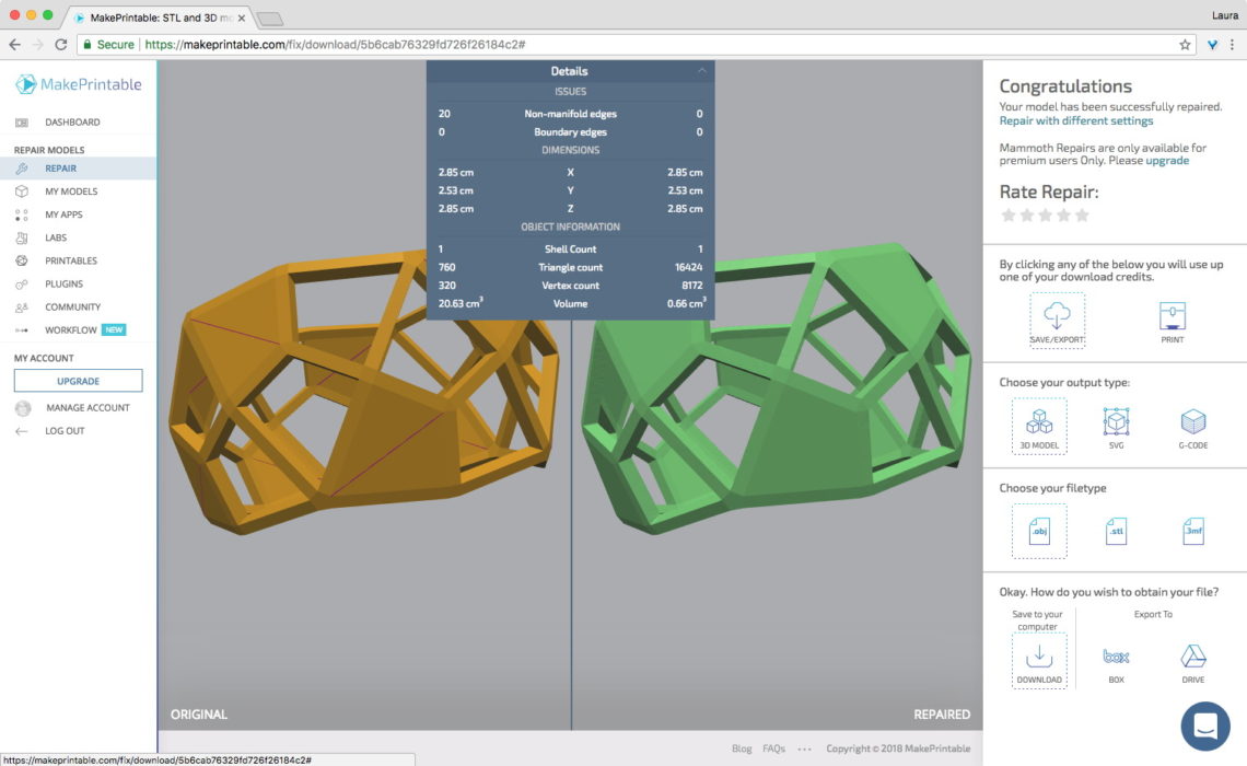 Is your 3D model a mess? Make it printable! - Shapeways Blog